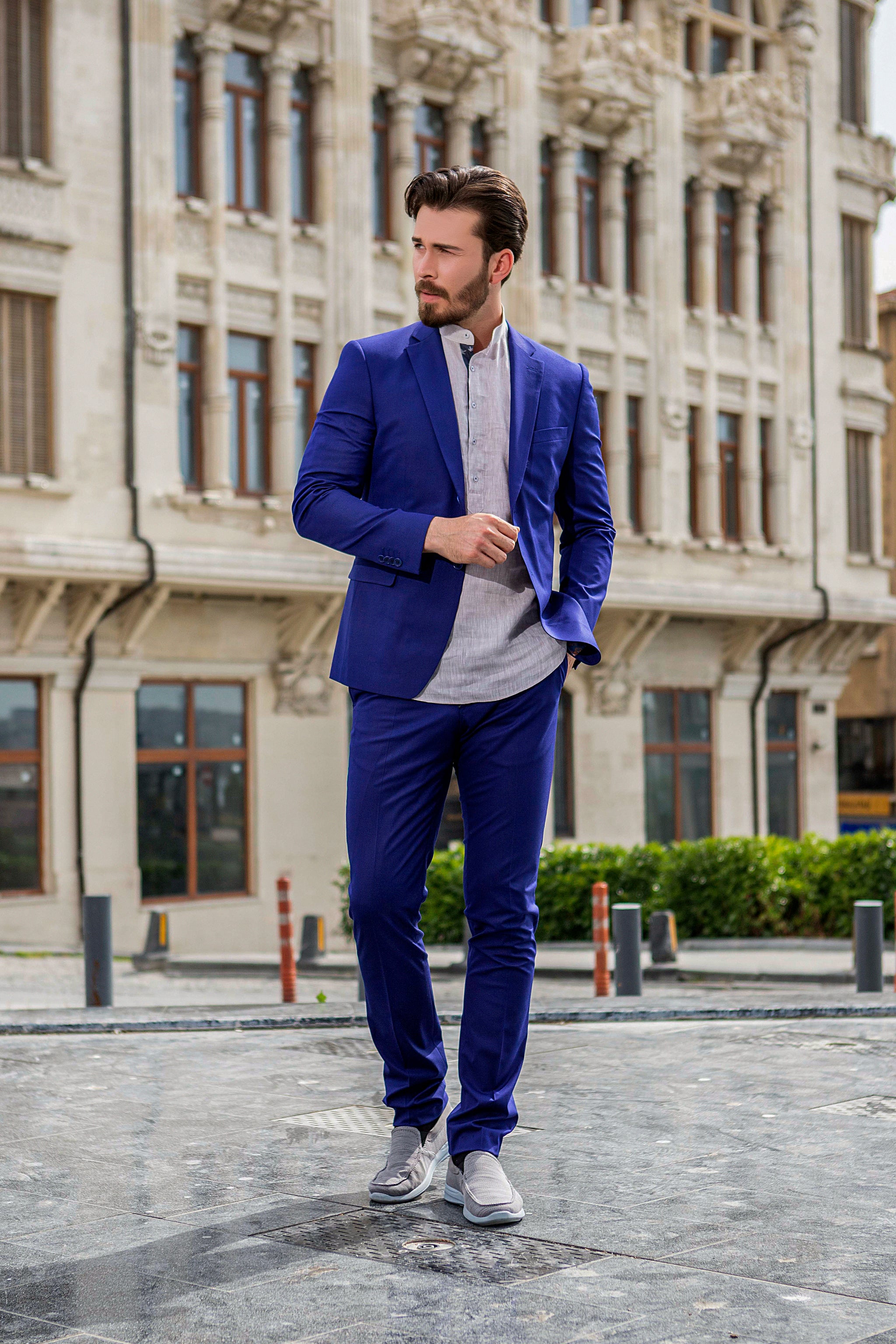 Signature Ocean Blue Suit: Versatile Elegance for Any Occasion – Valnti